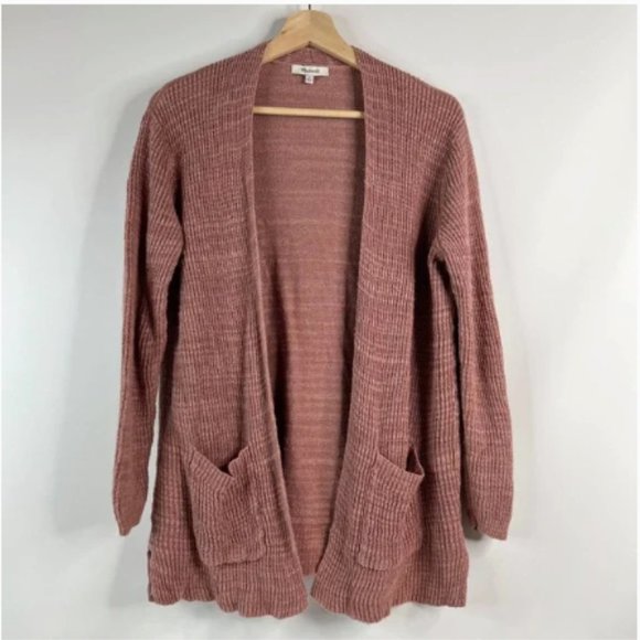 Madewell | Sweaters | Madewell Postscript Marled Linen Cardigan Sweater ...